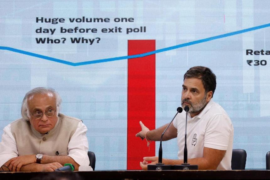 India's opposition Congress asks Modi to tax billionaires more | The Straits Times