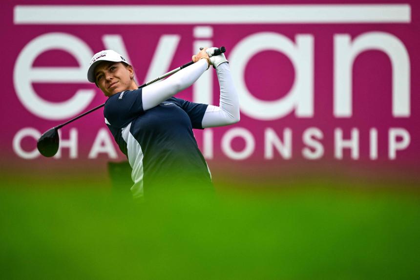 Stephanie Kyriacou takes third-round lead at Evian Championship | The ...