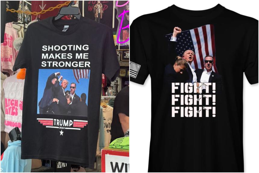 ‘Undefeated’: E-commerce sites sell souvenir T-shirts of Trump’s ...