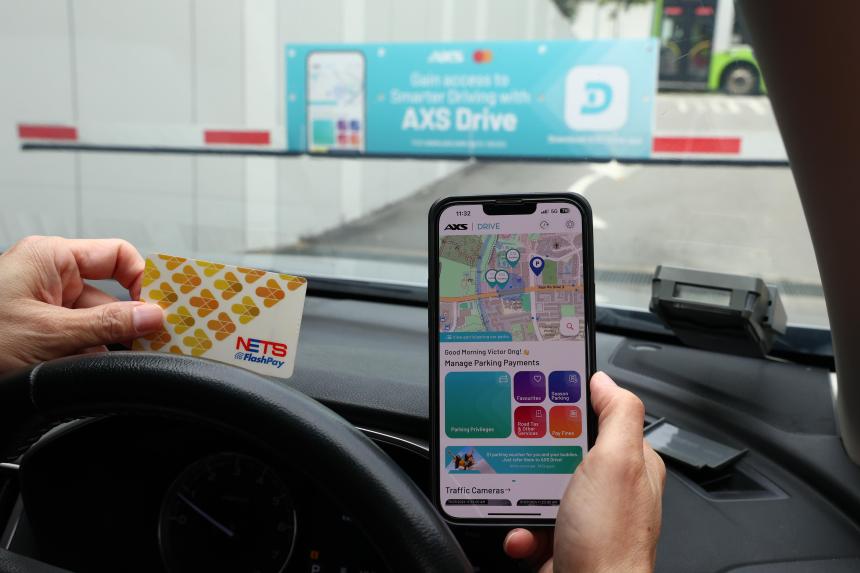 New mobile app by AXS allows cardless payment at commercial carparks ...