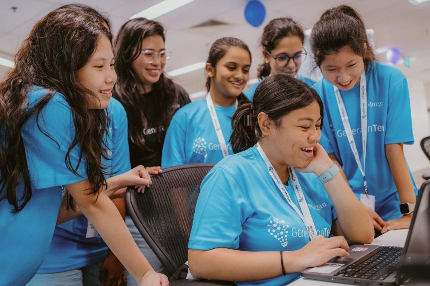 Coding for change: Teens design apps for social good and learn about ...
