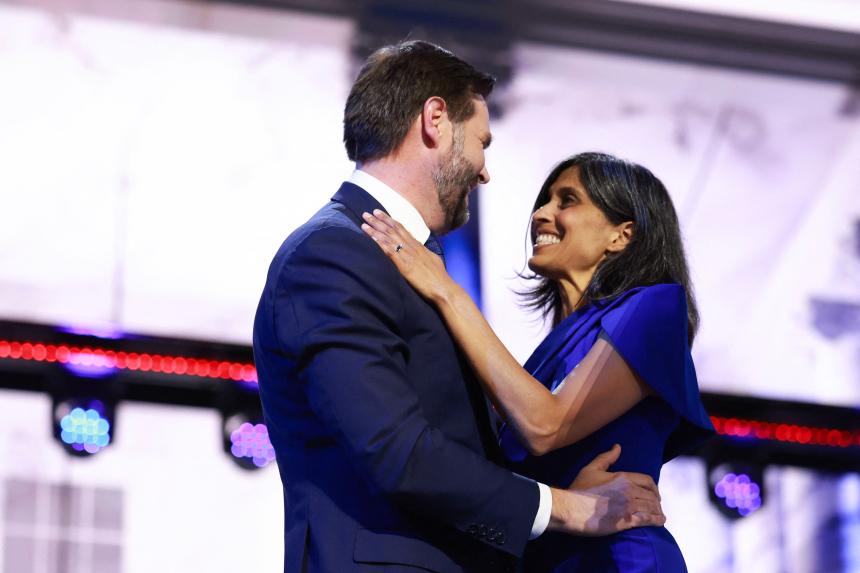 Trump’s running mate Vance introduces himself to nation, accepts ...