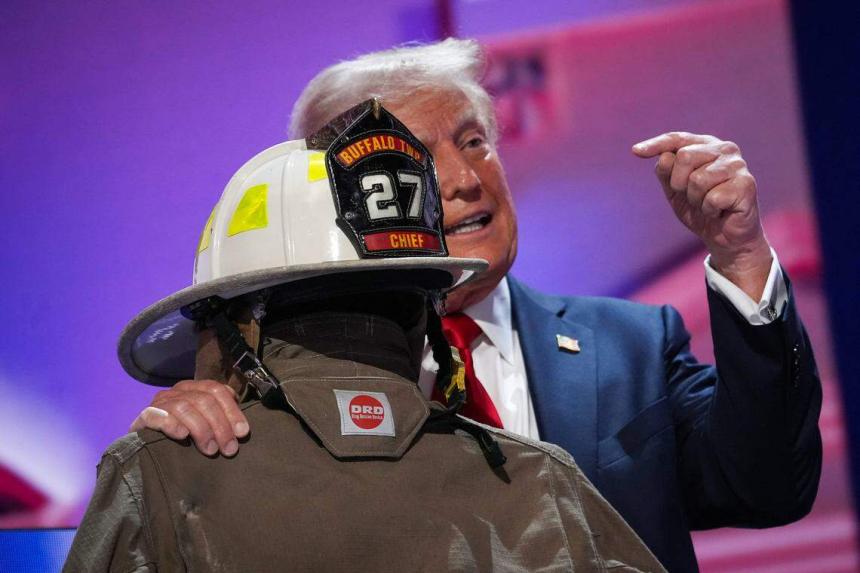 Trump recounts attempt on his life, then abandons unity theme in ...