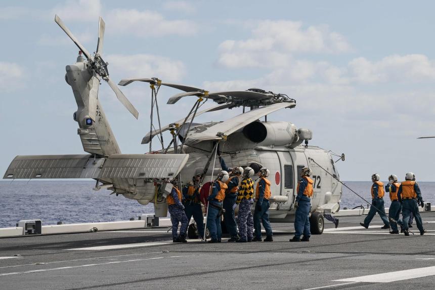 Crashed Japan navy choppers found on seabed after deep-sea probe began ...