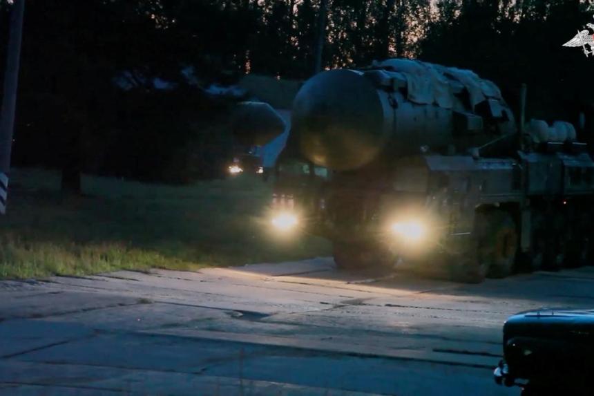 Russia conducts second mobile nuclear missile launcher drills this ...