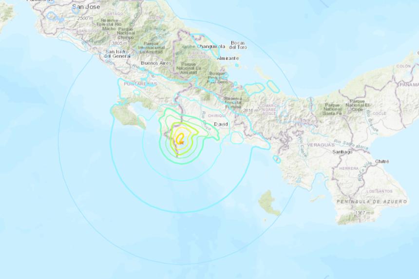 5.7-magnitude quake hits Panama-Costa Rica border, no deaths reported ...