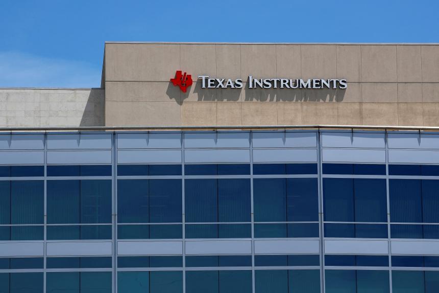 Texas Instruments gives sales outlook easing downturn fears, signals ...