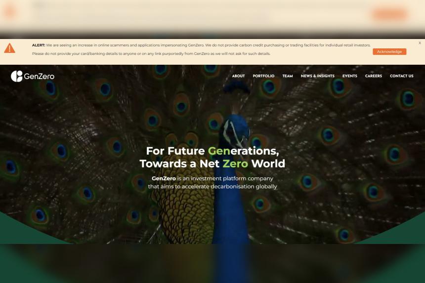 NEA warns of scam involving impersonation of climate investment ...