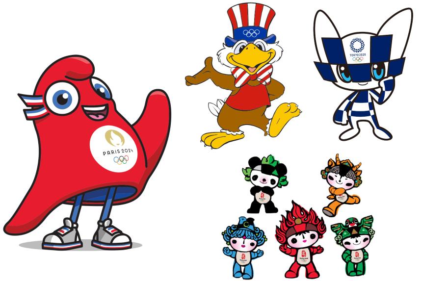 Olympic mascots through the ages: A journey from 1972 to 2024 | The ...