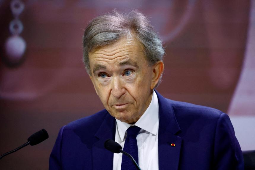 LVMH founder Bernard Arnault lost more wealth than any billionaire in ...