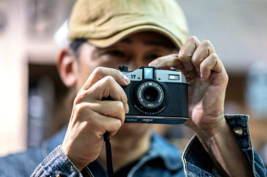 New Japanese film camera aimed at ‘nostalgic’ young fans | The Straits ...