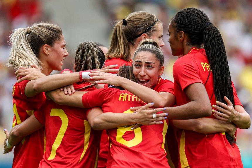 World Cup holders Spain win women’s Olympic football opener | The ...