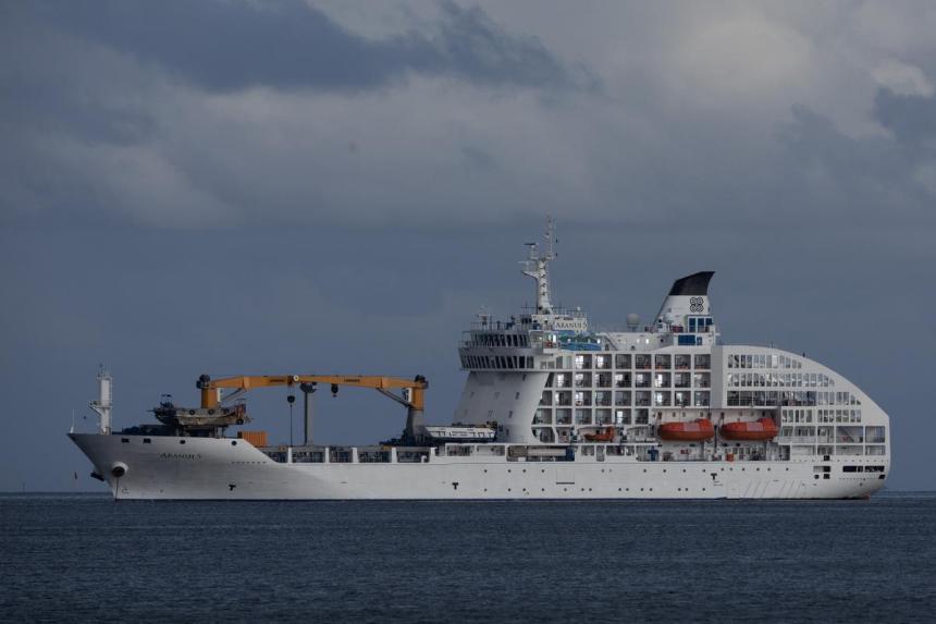 Surfing-Olympic surfers score with 'awesome' floating athlete's village ...