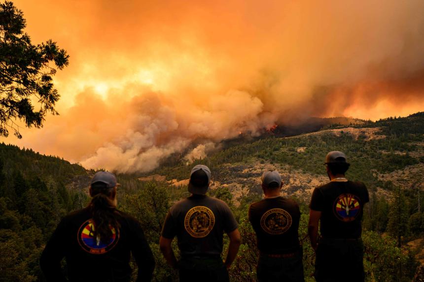 Thousands evacuate as season’s biggest wildfire in northern California ...