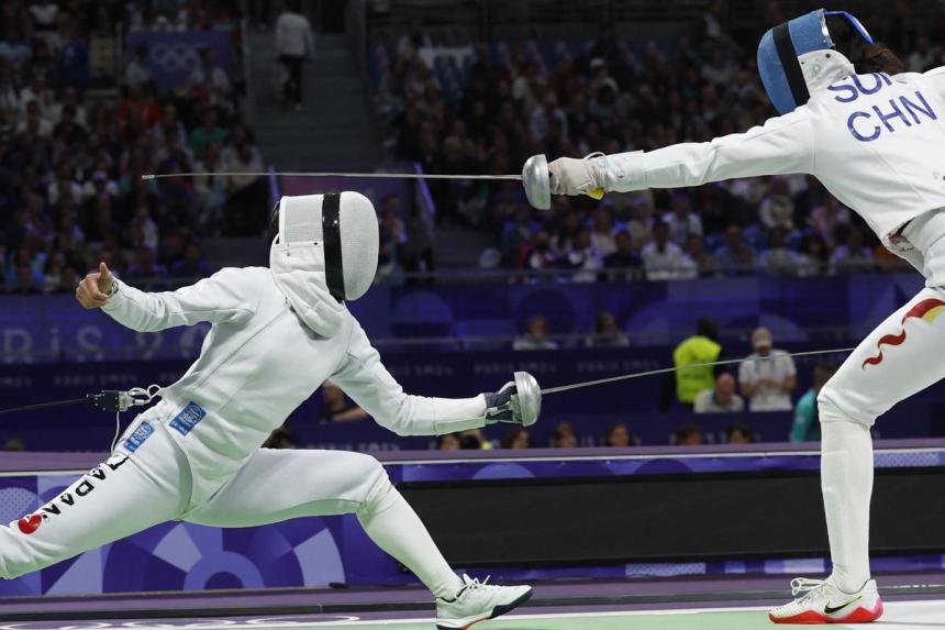Fencing-Defending champion Sun defeated in sudden-death epee shock ...
