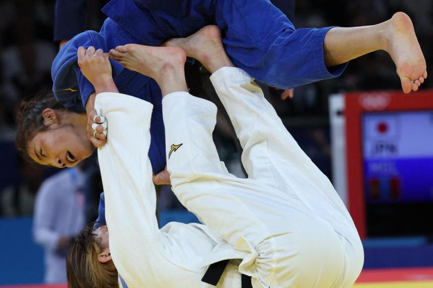 Judo-Japan's Tsunoda wins gold, two medals for France | The Straits Times