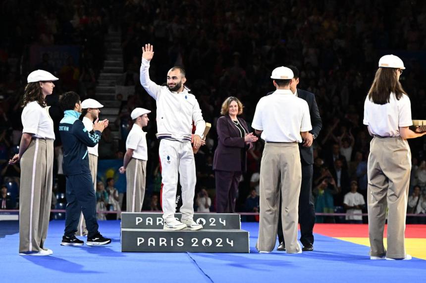 Judo medals spark French fan fervour at Paris Games | The Straits Times
