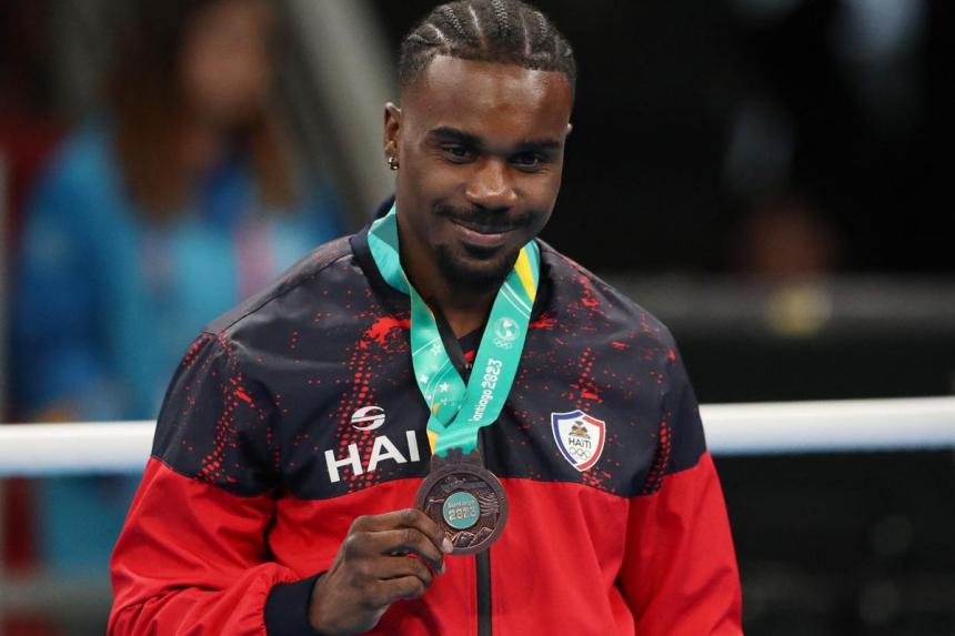 Boxing-Haitian boxer hoping to win medal to improve country's image ...