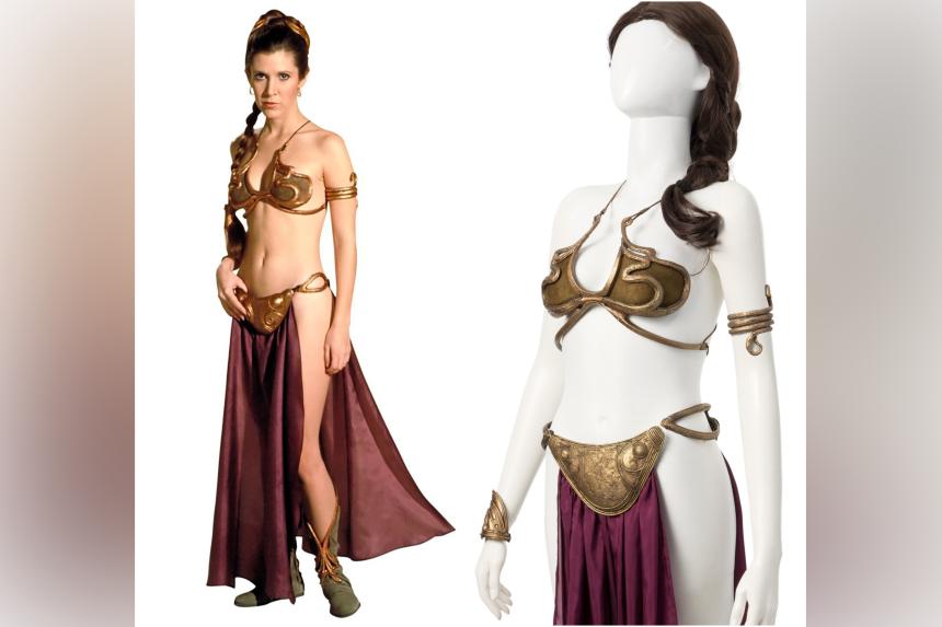 Princess Leia’s ‘slave girl bikini’ sells for $235,000 at online auction | The Straits Times