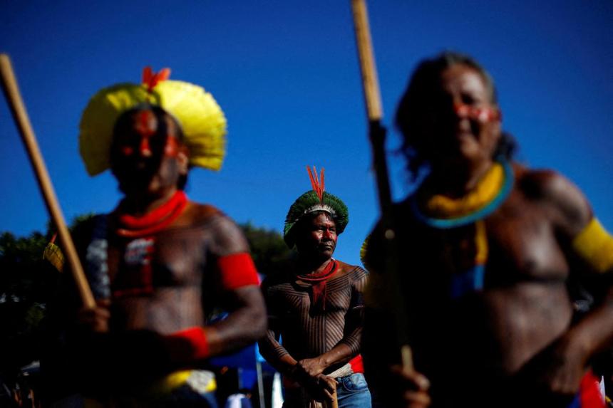Indigenous groups say Brazil plans Amazon grain train behind their ...