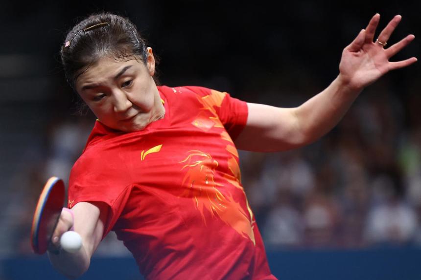Table tennis-China's defending champion Chen overcomes Swedish rival ...