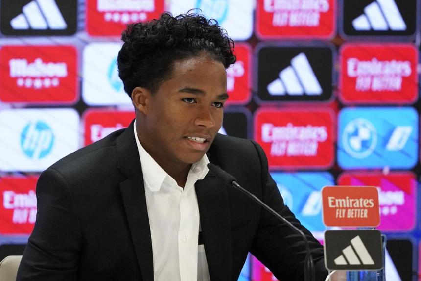 Soccer-Real Madrid teenager Endrick becomes Red Bull brand ambassador ...