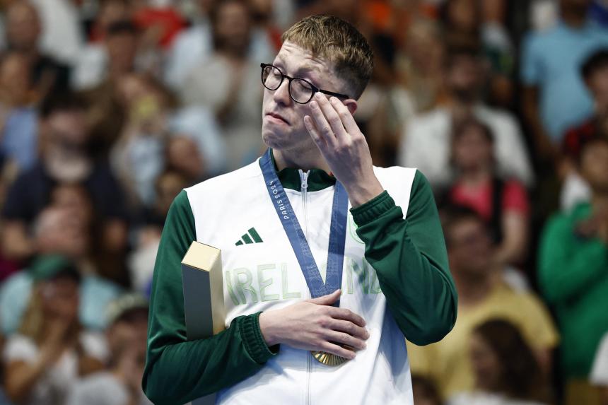 Ireland’s Daniel Wiffen takes 800m freestyle Olympic gold in Irish ...
