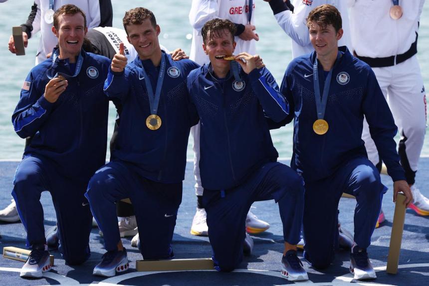 Rowing-Best lives up to his name as US men's four grab rowing gold ...