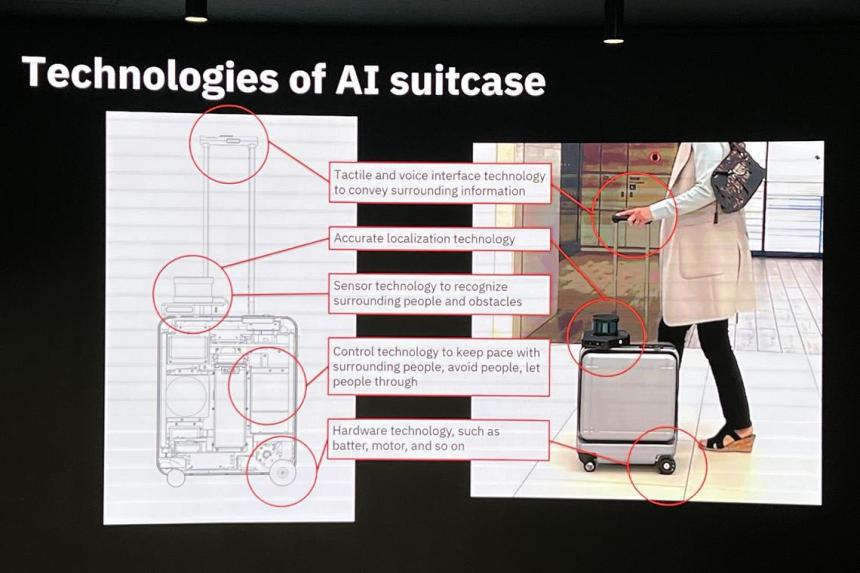IBM’s AI suitcase tests navigation tech for the visually impaired | The ...