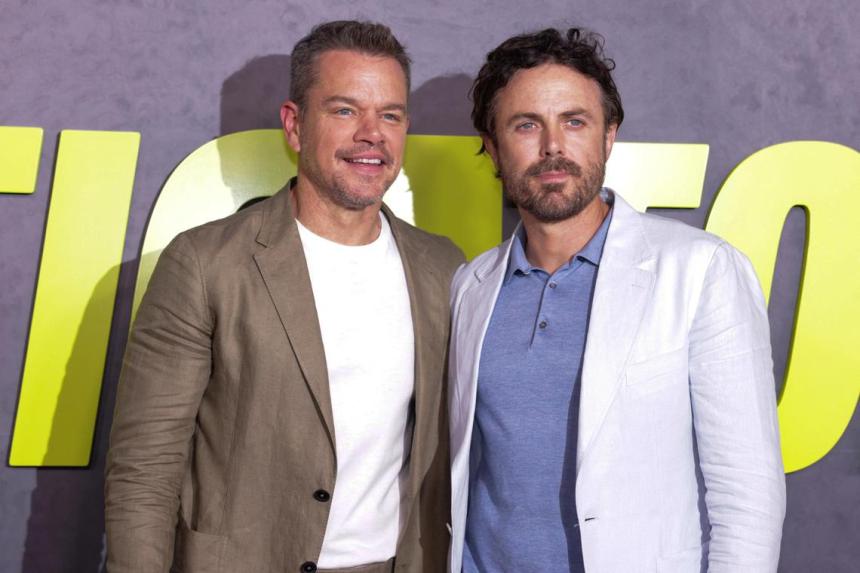Actors Matt Damon and Casey Affleck team up again for another heist ...