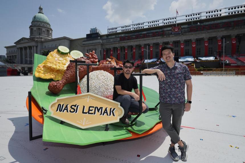 NDP 2024: Giant bowl of fishball noodles, plate of nasi lemak among ...