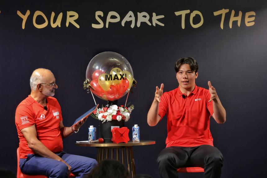 Max Maeder calls on more corporate bodies to back Singapore athletes ...