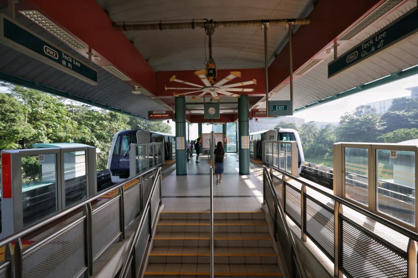 Teck Lee LRT station in Punggol opens nearly 20 years after it was ...