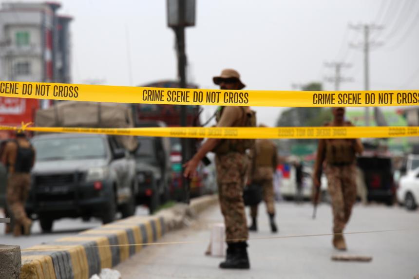 Five bullet-riddled bodies found hanging from electric pole in Pakistan ...