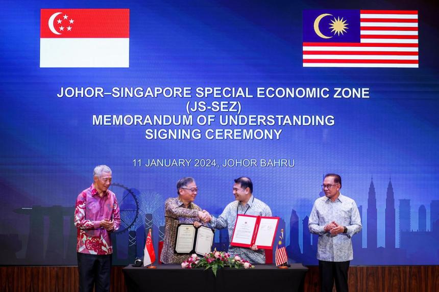 Malaysia’s Sept target for Johor-Singapore SEZ deal pushed to year end ...