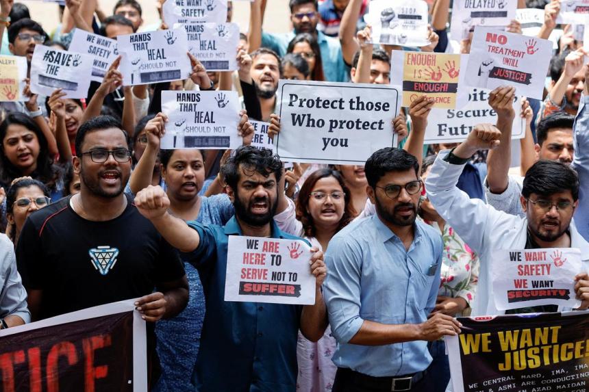 Indian hospitals hit as doctors strike to protest against brutal rape ...