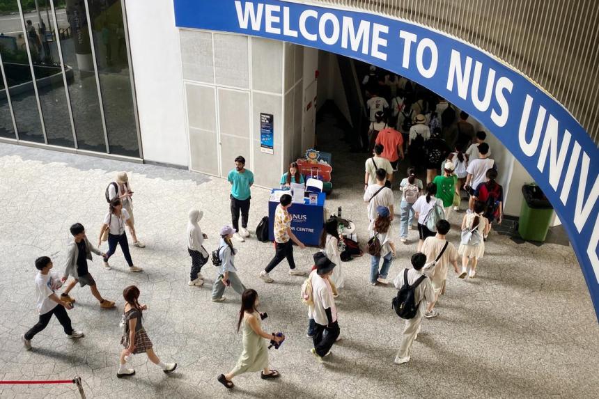 NUS to station security personnel, restrict access to foodcourts to ...
