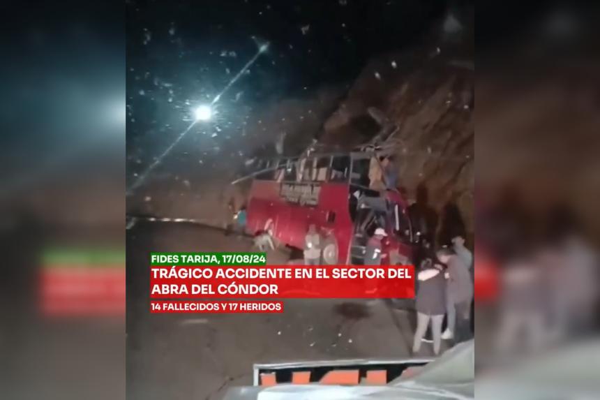Bolivia bus crash kills 14, leaves 18 injured | The Straits Times