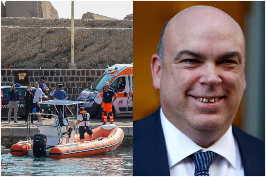 British tech tycoon Mike Lynch missing after superyacht sinks off ...