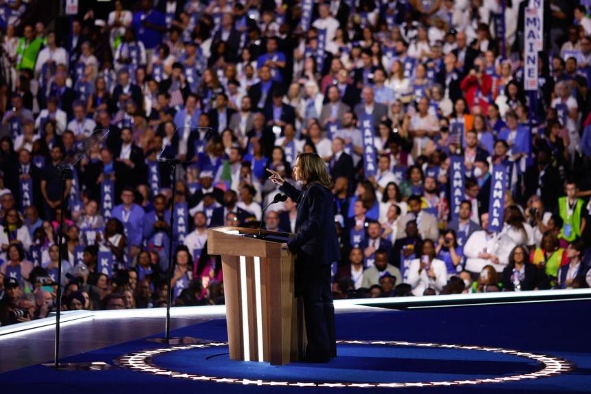 Kamala Harris caps Democratic convention with call to end Gaza war ...