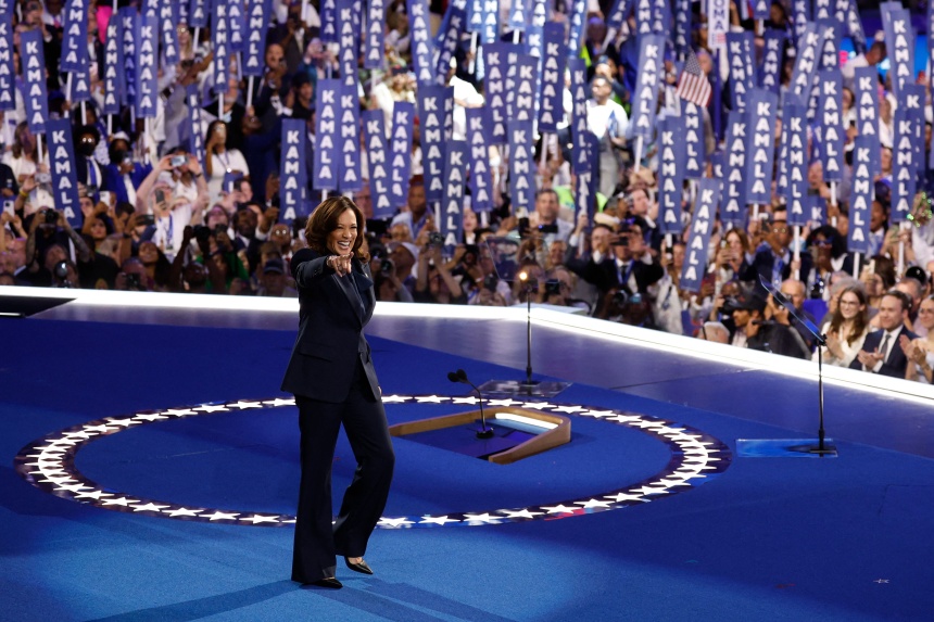 Kamala Harris caps Democratic convention with call to end Gaza war ...