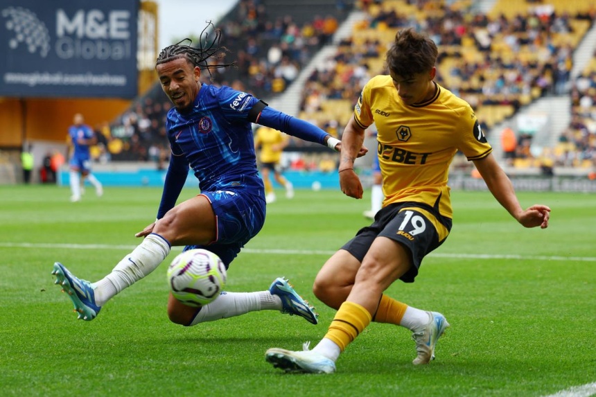 Madueke hits hat-trick as Chelsea thrash Wolves 6-2 | The Straits Times