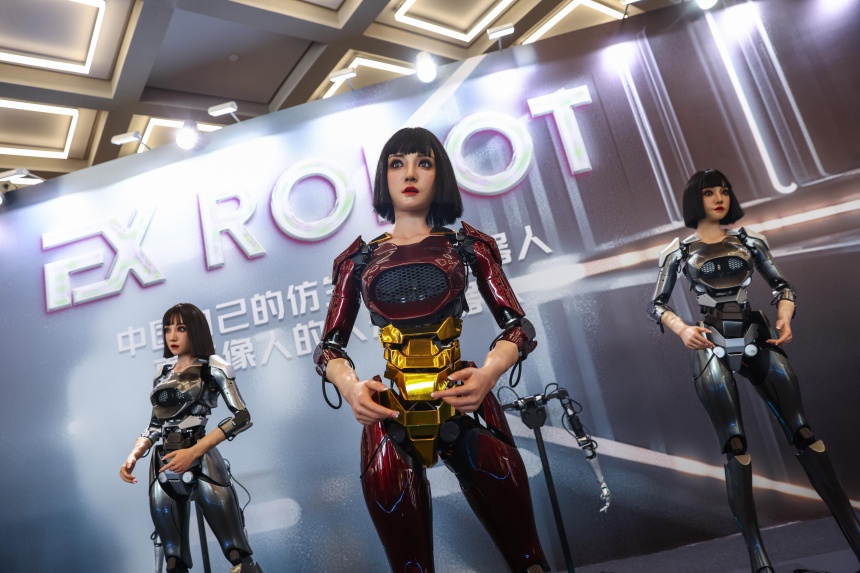 China robot conference spotlights changing face of humanoids | The ...
