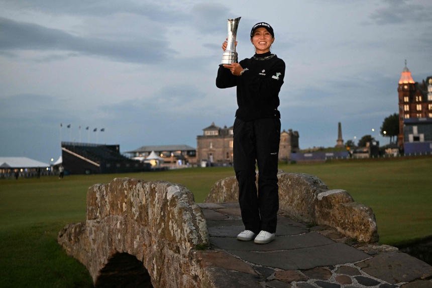 Olympic golf champion Lydia Ko wins British Open by two strokes to end ...