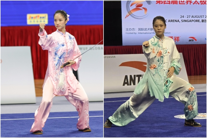 Teacher Vera Tan and pupil Charlotte Ng victorious at World Taijiquan ...