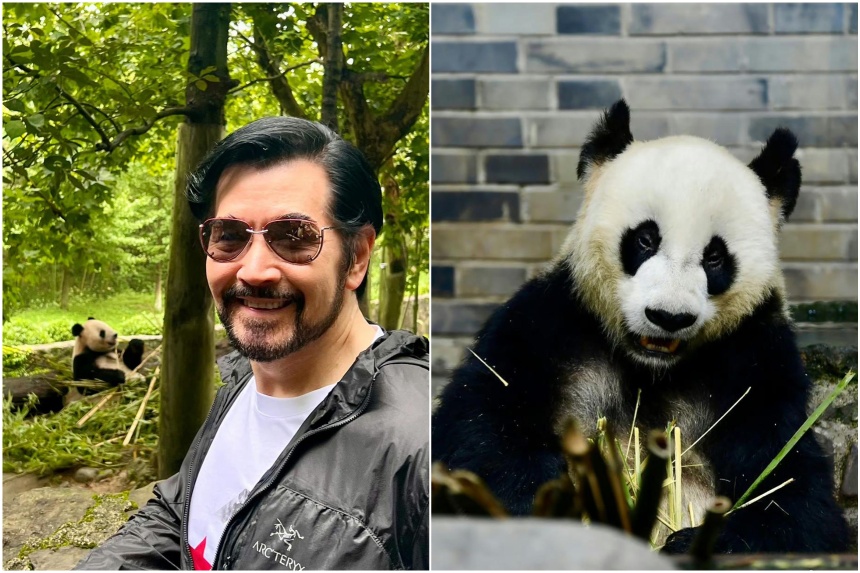 Singer-actor Fei Xiang mourns death of his adopted 25-year-old, three-legged panda | The Straits ...
