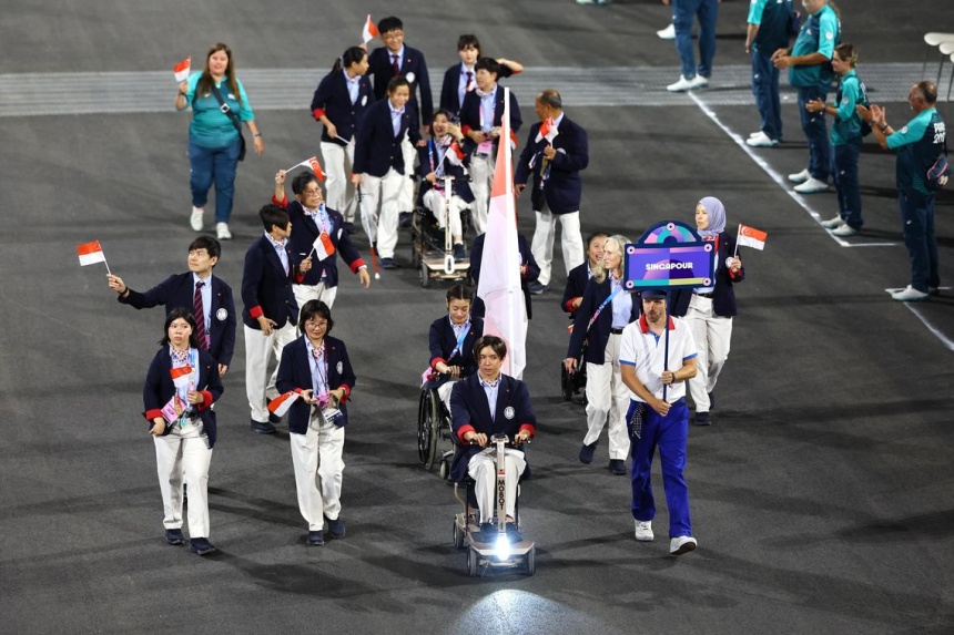 Paralympics opening ceremony lights up Paris as athletes parade along ...