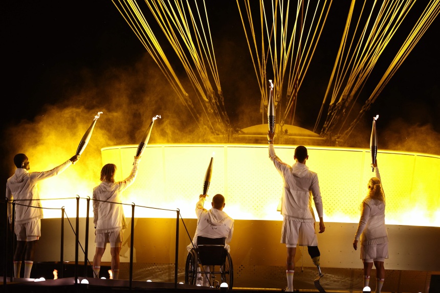 Paralympics opening ceremony lights up Paris as athletes parade along ...