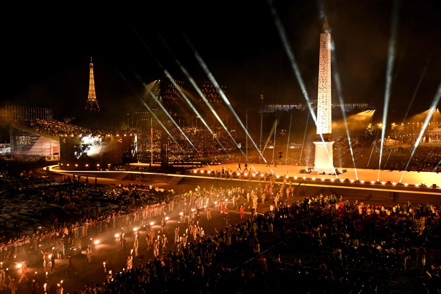 Paralympics opening ceremony lights up Paris as athletes parade along ...