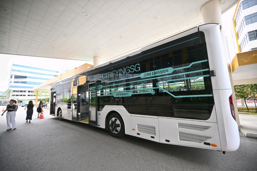 ST Engineering and MAN unveil new electric bus in drive for cleaner bus ...